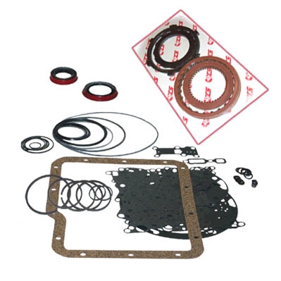 Powerglide Racing Master Overhaul Rebuild Kit - Alto Reds & Kolenes - TCS